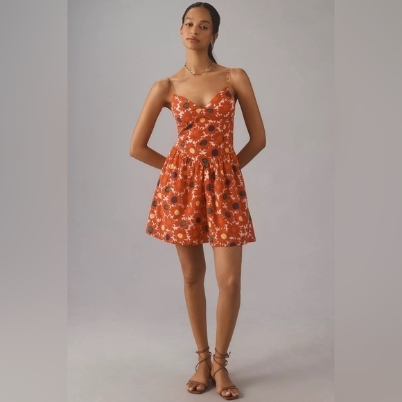 RHODE | Dresses | 6 Rhode Rhonda Mini Dress In Red | Poshmark